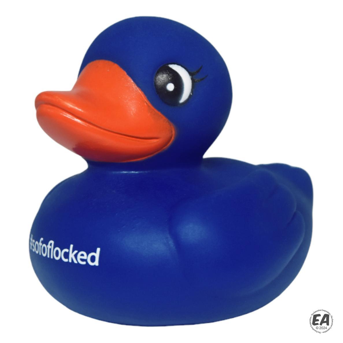 Promotional Blue Rubber Duck | Customized Rubber Ducks | Branded Blue ...