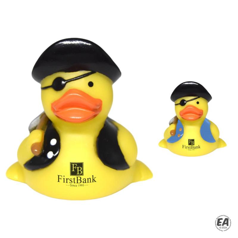 Branded Pirate Rubber Duck | Customized Rubber Ducks | Promotional ...