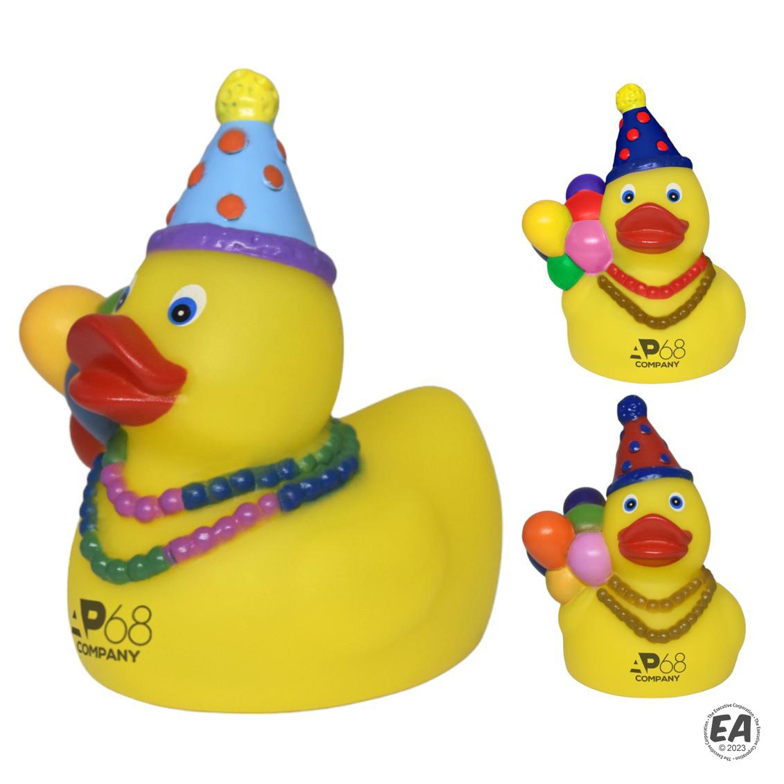 Promotional Here For The Party Rubber Duck | Customized Rubber Ducks ...