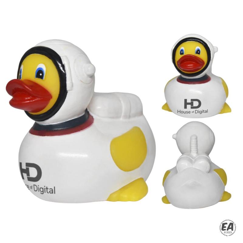 Promotional Rubber Astronaut Duck | Customized Rubber Ducks | Branded ...