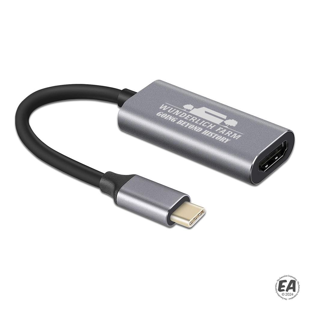 Branded Rosen USB C to 4K HDMI Adapter | Promotional Adapters ...