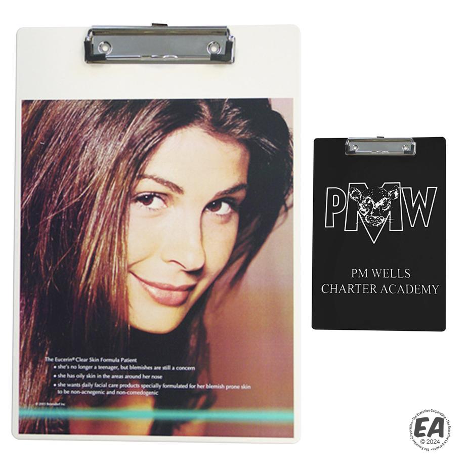 Promotional Crestwood Letter Size Clipboard with Wire Clip | Customized ...