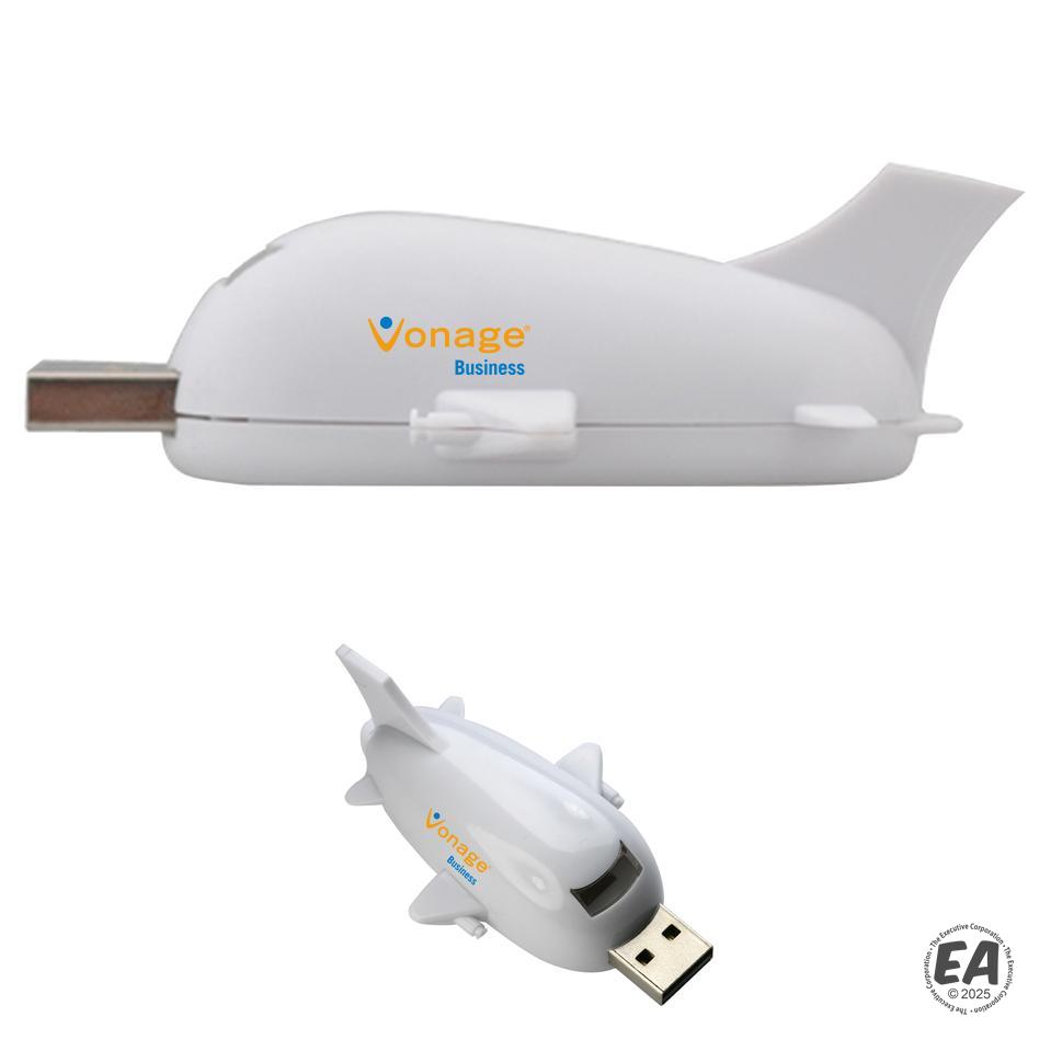 Customized Airplane Shape USB Flash Drive 2GB | Promotional Flash ...