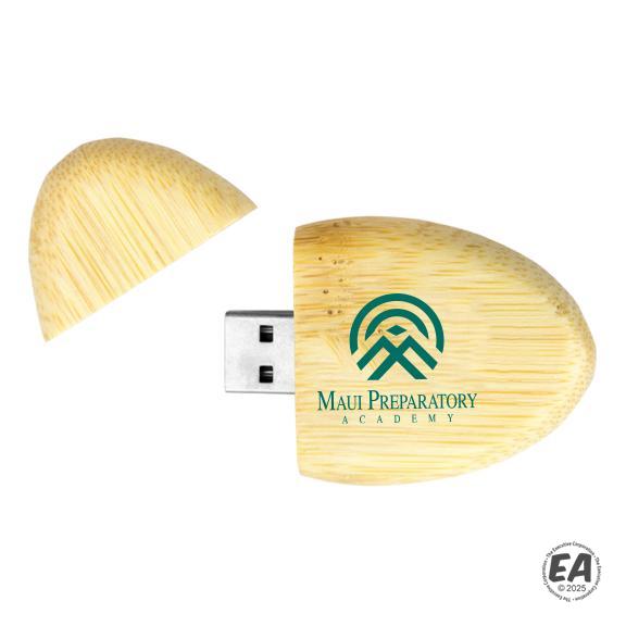 Customized Annawan Oval Eco-Friendly USB Drive 2GB | Promotional Flash ...