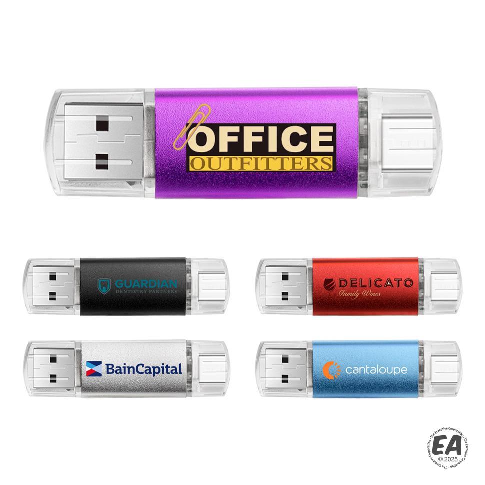 Customized Forreston Type C 3.0 OTG USB Flash Drive 64GB | Promotional Flash Drives | Branded ...