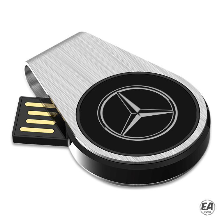 Customized Brighton Park Light Up 360 Degree Rotating USB Drive 2GB ...