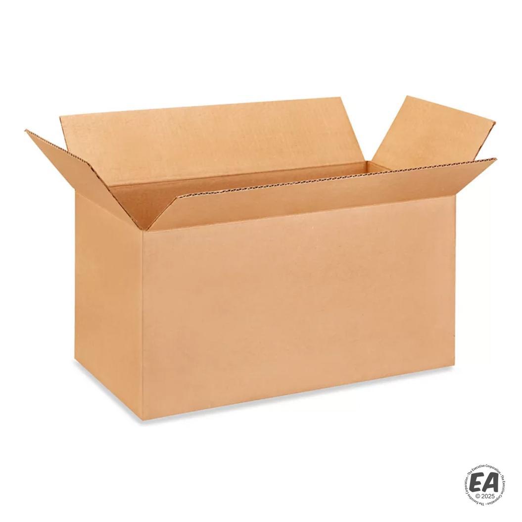 Promotional Kraft Shipping Box 20x10x10 | Custom Mailer Boxes ...