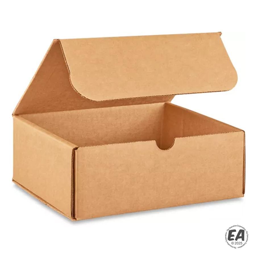 Promotional Kraft Mailer Box 8 x 6 x 3 | Custom Mailer Boxes | Branded ...