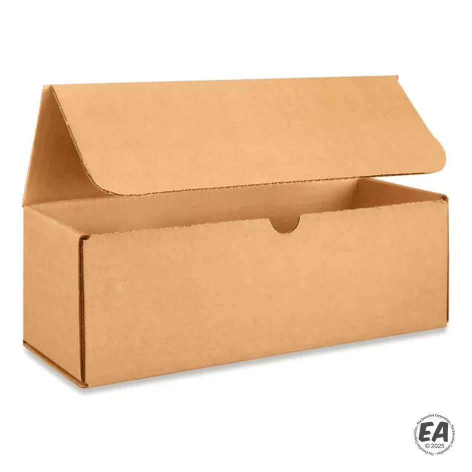 Customized Kraft Mailer Box 12 x 4 x 4 | Promotional Mailer Boxes ...