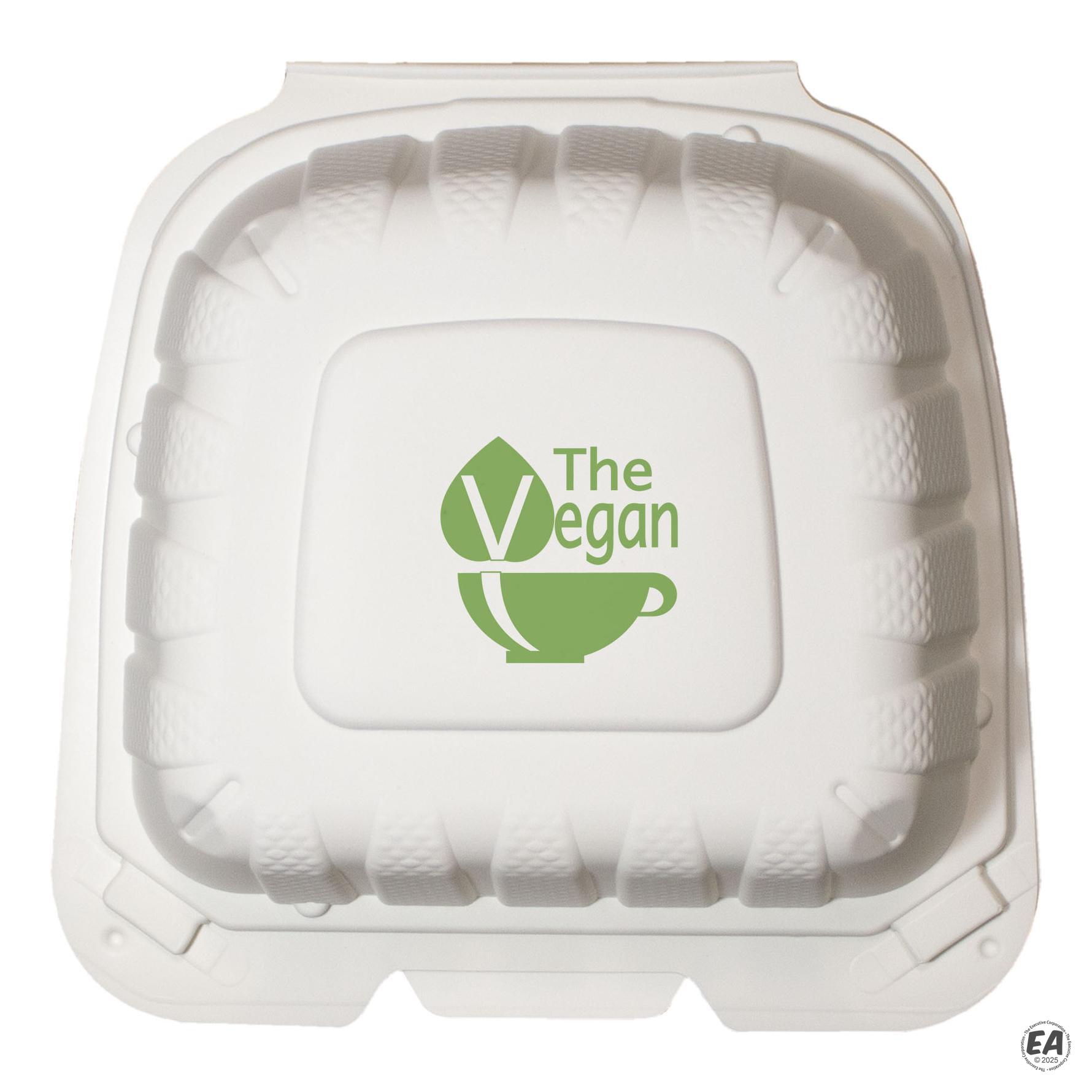 Promotional Disposible Takeout Food Container 6x6 | Branded Food ...