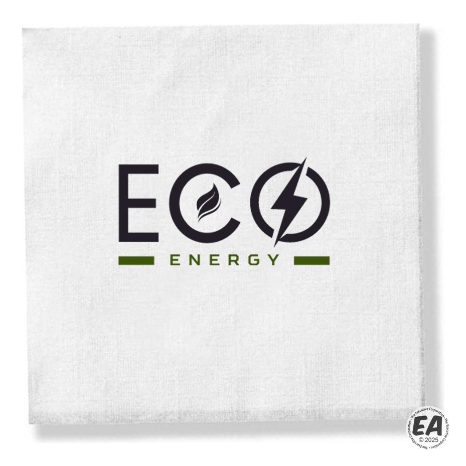 Customized Linen Embossed 1-Ply White Beverage Napkin 5x5 - Printed ...