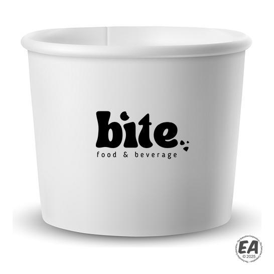 Promotional 16 oz. Paper Food Container | Customized Food Containers ...