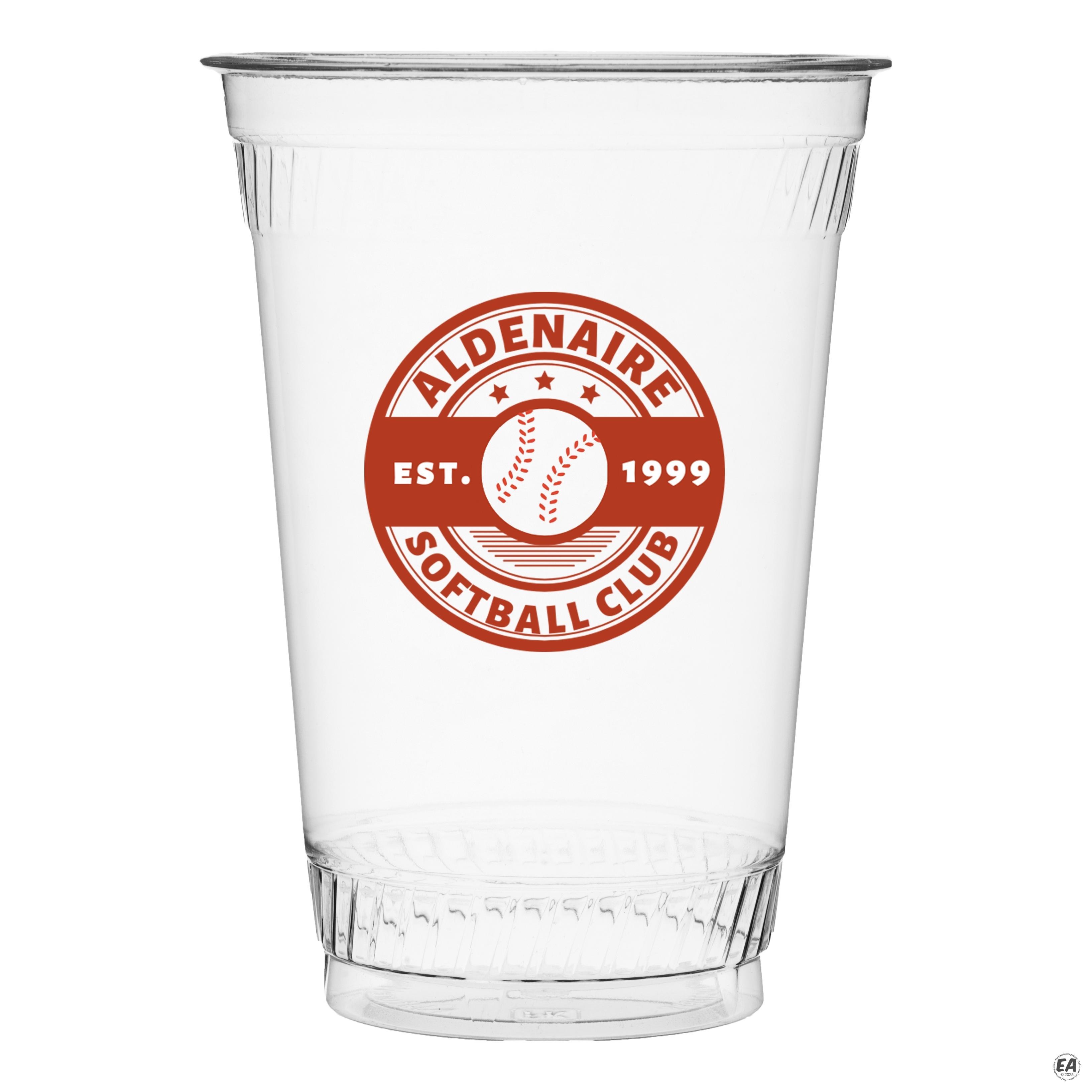 Promotional 10 oz. EcoFriendly Clear Plastic Disposible Cup ...