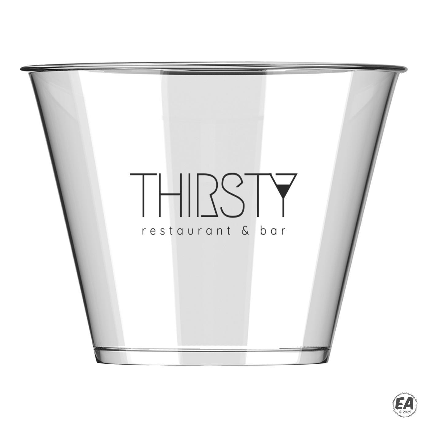 Customized 9 oz. Clear Plastic Disposible Cup | Promotional Plastic ...