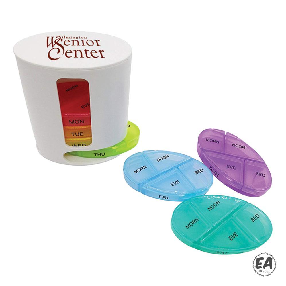 Promotional 7 day Slide Out Weekly Pill Tray | Custom Pill Cases ...
