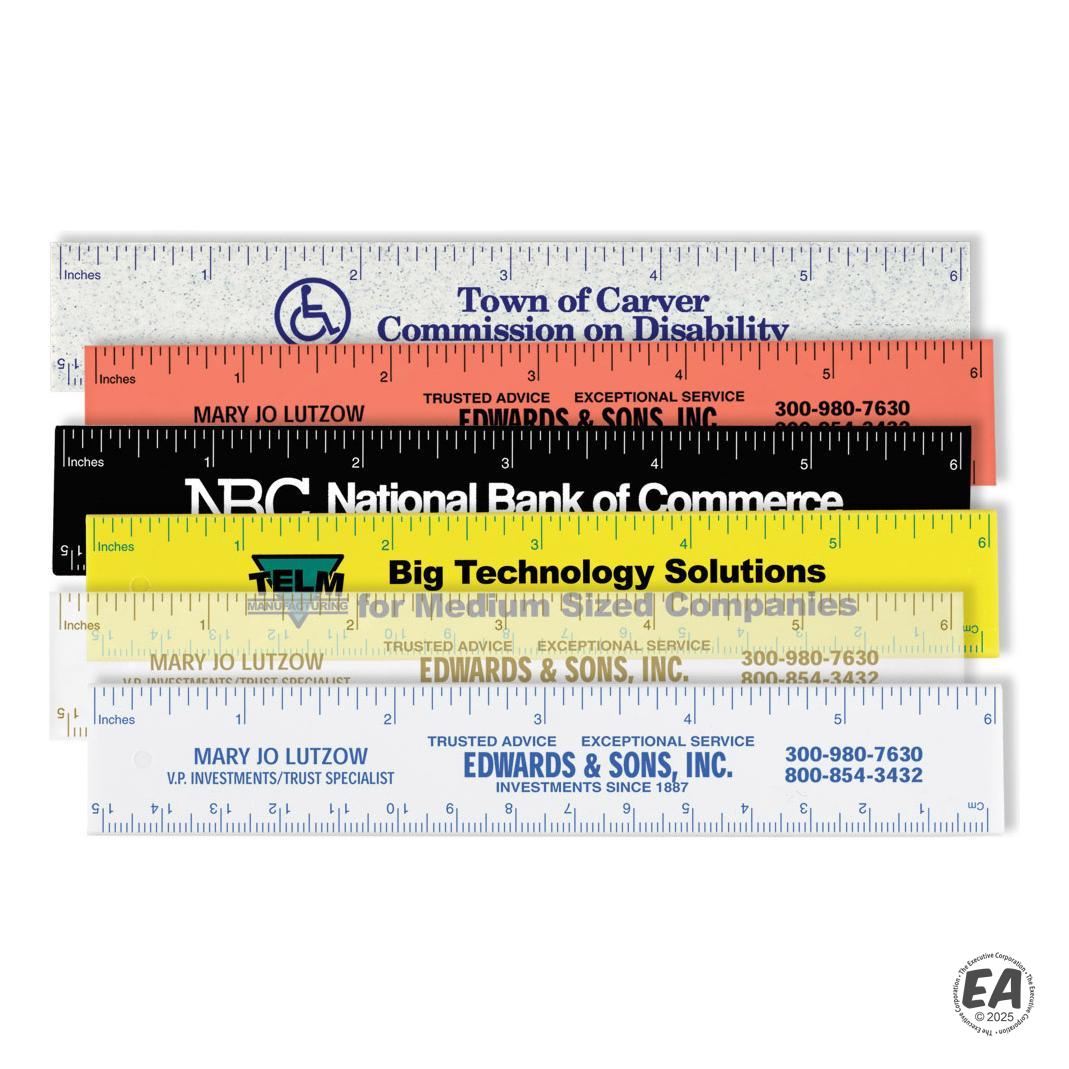 Promotional Ideal 6 Pocket Ruler | Customized Rulers | Custom Ideal 6 ...