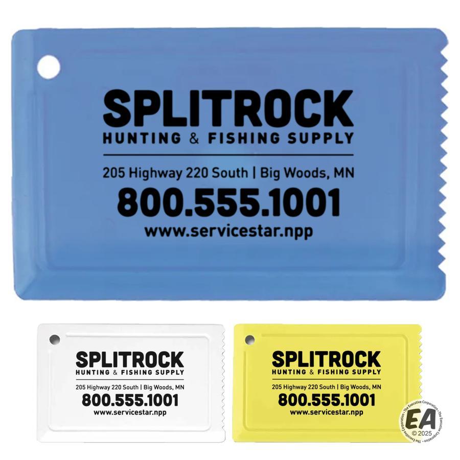 Customized Credit Card Ice Scraper | Promotional Ice Scrapers | Branded ...