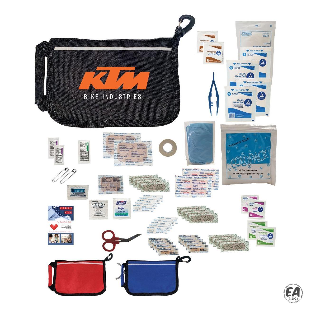 Promotional Essential First Aid Safety Kit | Custom First Aid Kits ...
