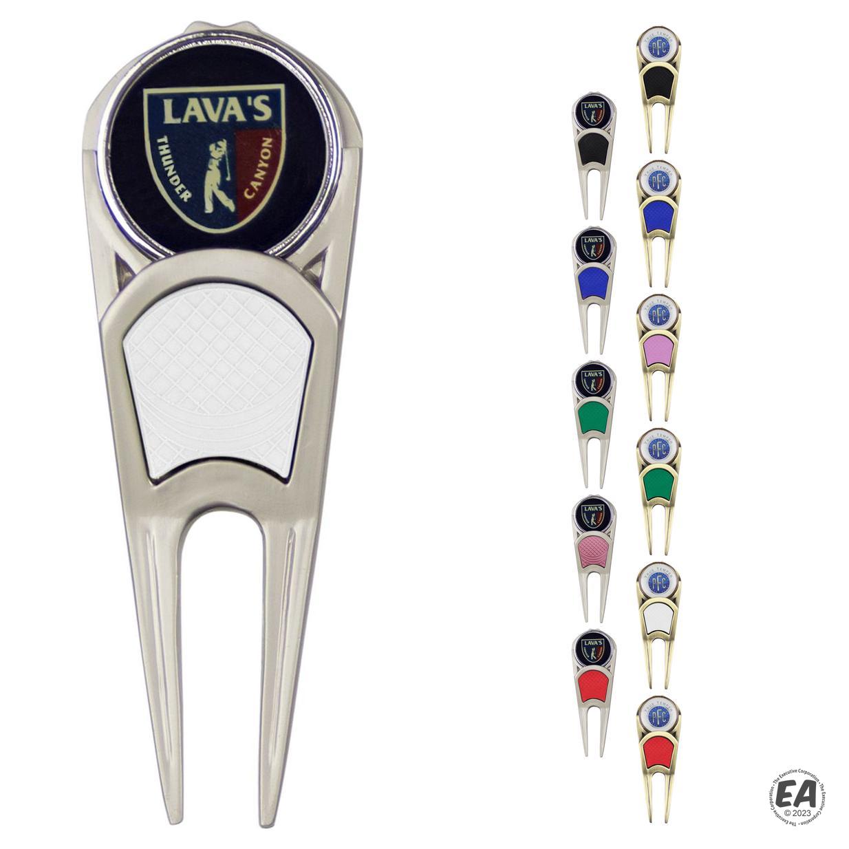 Promotional Lite Touch Divot Tool with Clip | Customized Divot Tools ...