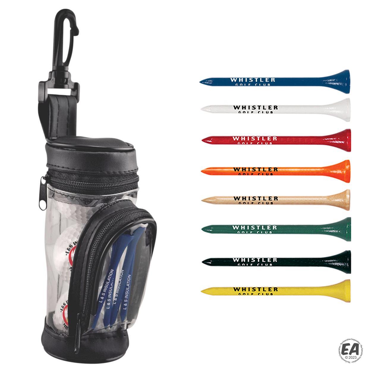 Customized Mini-B Golf Kit with Wilson Ultra Golf Balls | Custom Golf ...