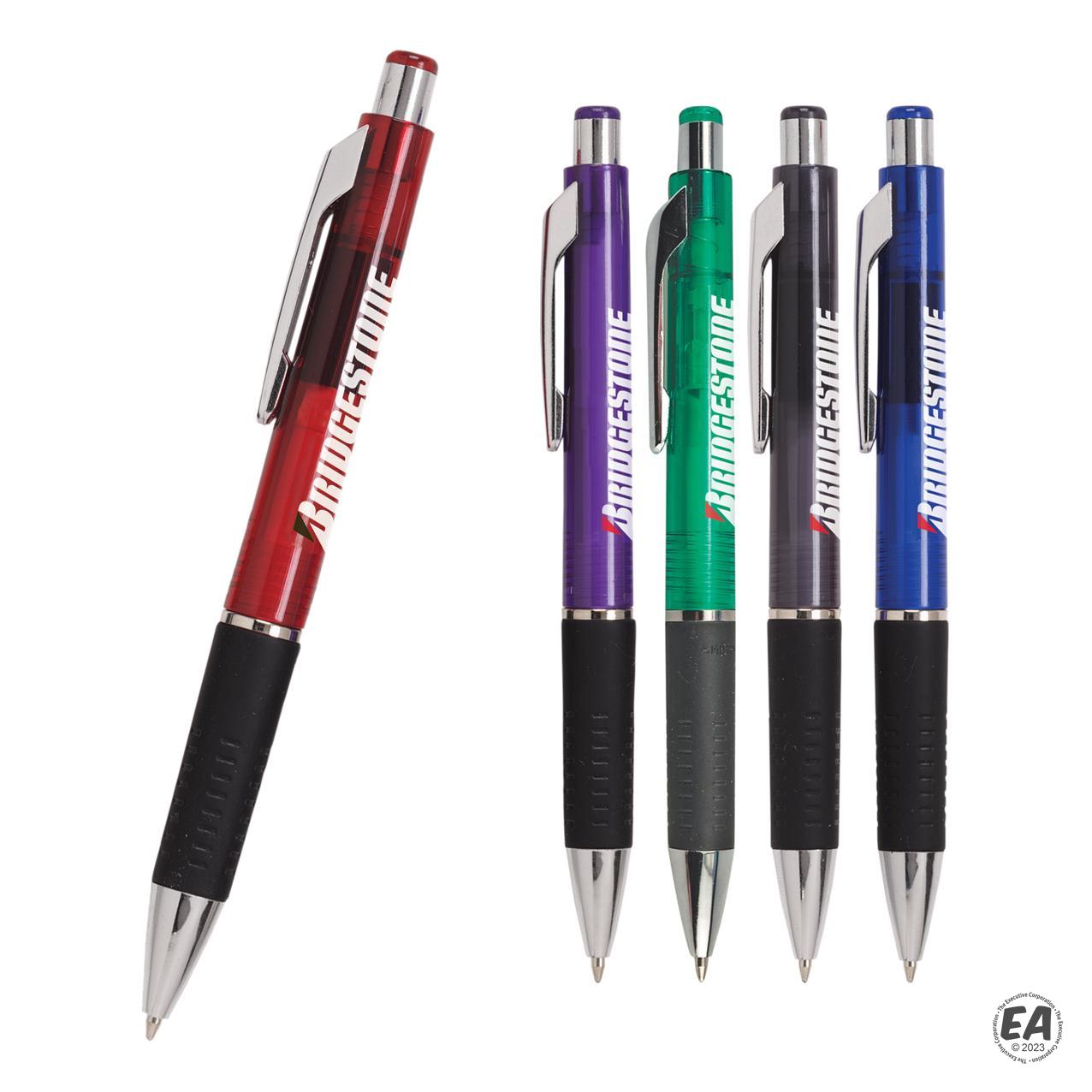 Customized Quasar Translucent Pen | Promotional Click Pens | Custom ...