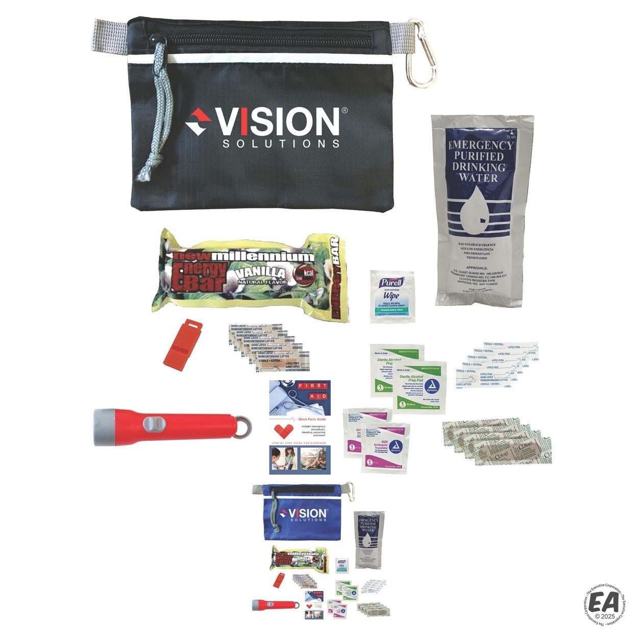 Customized Disaster Prep Emergency Safety Kit | Custom First Aid Kits ...