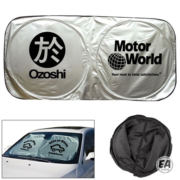 Customized Car Sun Shade | Promotional Travel Accessories | Custom Car ...