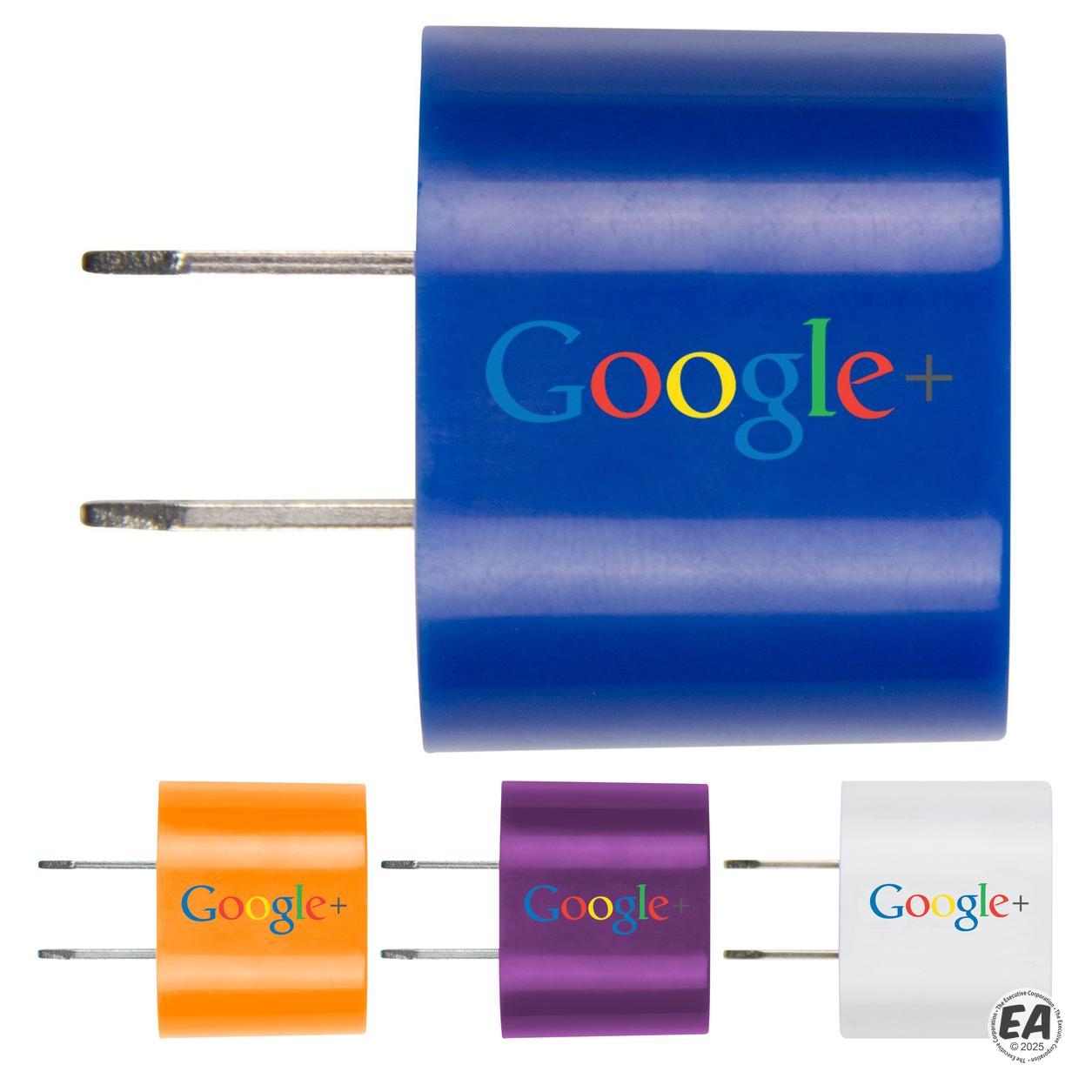 Customized Plug N Power Usb Wall Charger | Promotional Wall Chargers ...