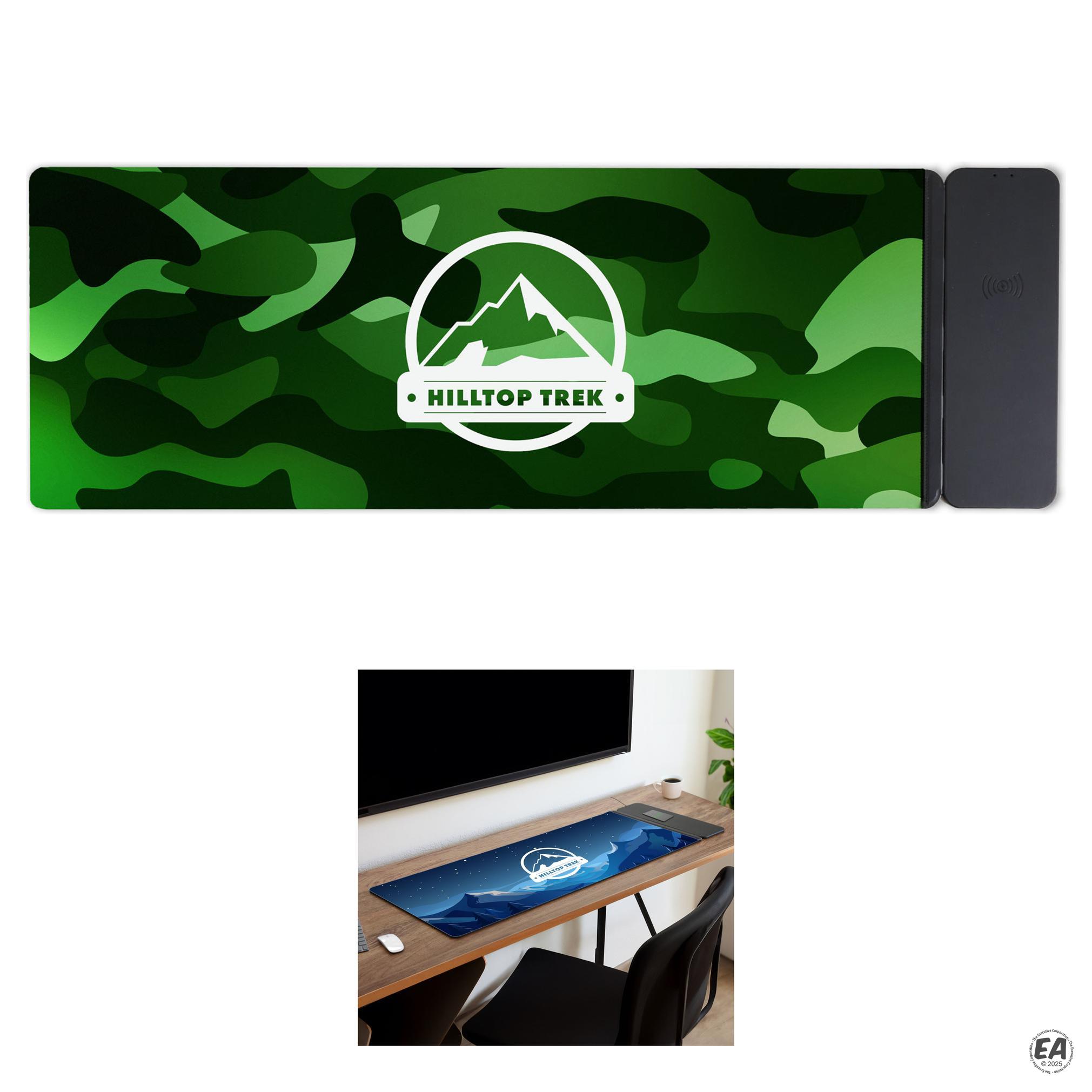 Custom Nowire Recycled Rubber Desktop Mat 35.5x11.75 | Promotional ...