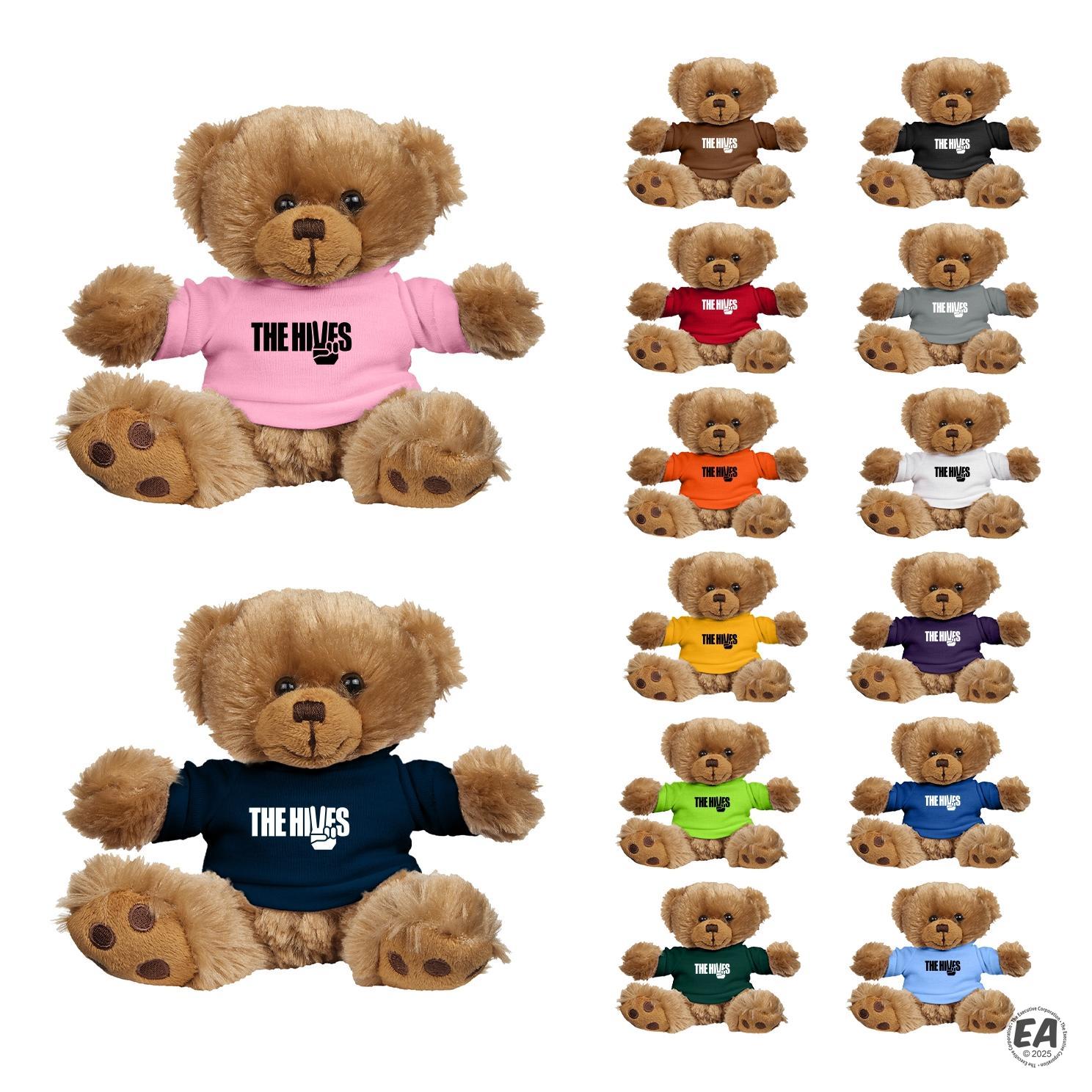 Promotional Brown 6 Teddy Bear Plush Toy | Branded Stuffed Animals ...