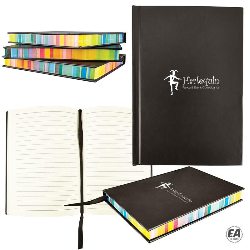 Promotional Multi-Color Edge Notebook | Branded Notebooks | Customized ...