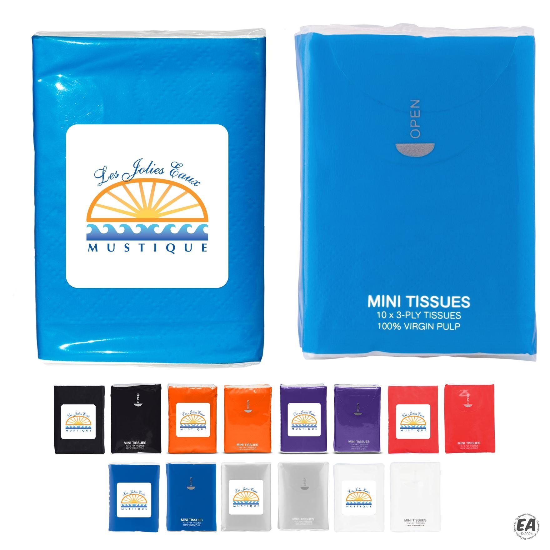 Promotional Mini Tissue Pack | Customized Tissue Wipes | Branded Mini ...