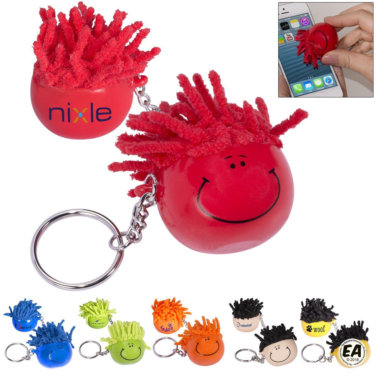 Branded MopTopper Key Chain | Customized Novelty Shapes | Promotional ...