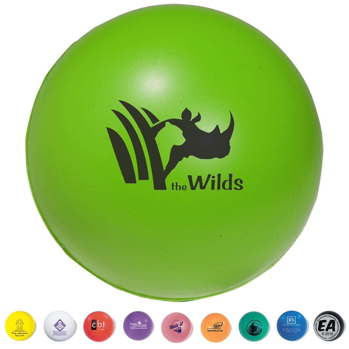 Customized Round Stress Reliever | Custom Stress Relievers ...