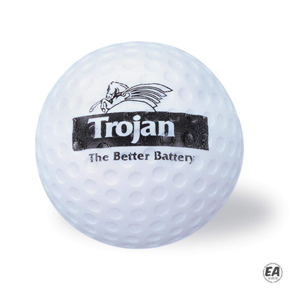 Promotional Golf Ball Shaped Stress Reliever | Custom Stress Relievers ...