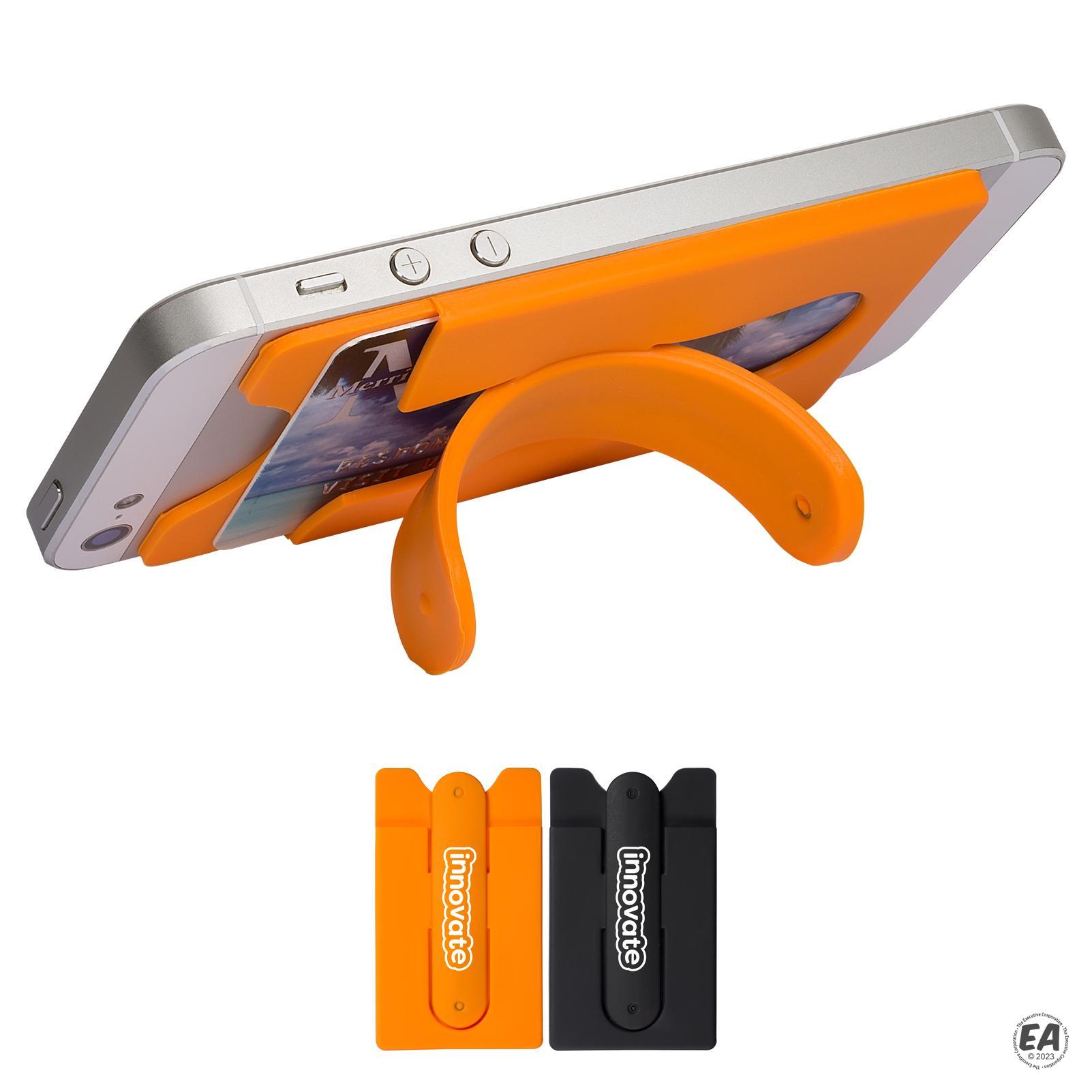 Promotional Quik-Snap Mobile Device Pocket & Stand | Customized Cell ...