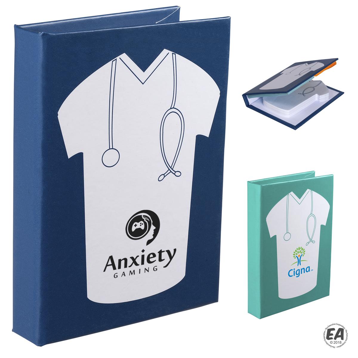 Branded Medical Scrub Sticky Book | Customized Sticky Notes ...