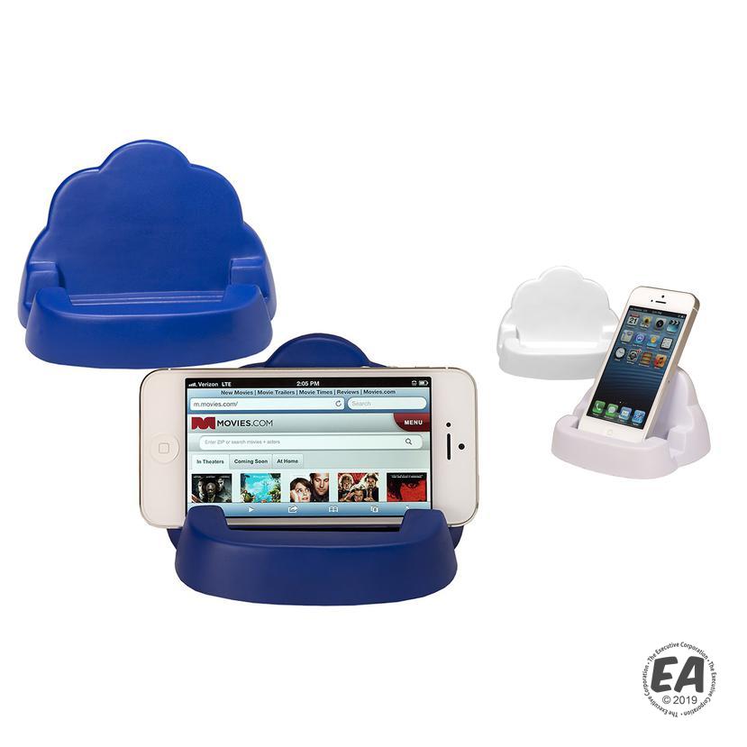 Customized Cloud Phone Stand Stress Reliever | Promotional Stress ...
