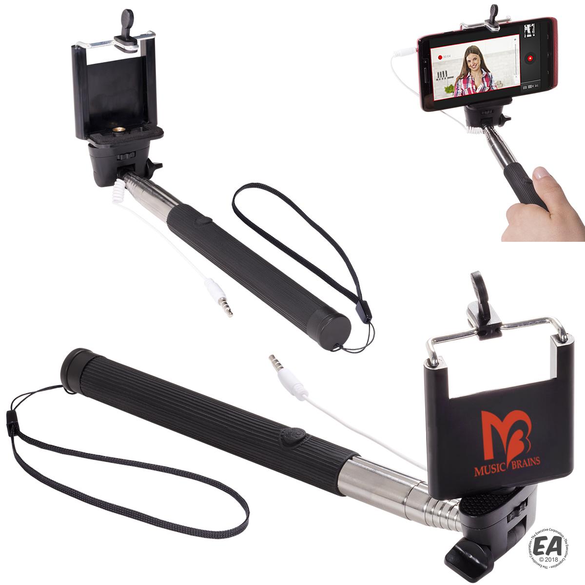 Customized Extending Selfie Stick | Promotional Selfie Sticks | Custom ...