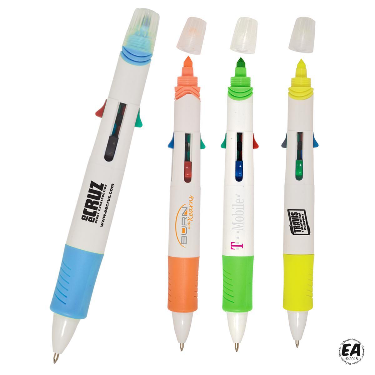 Customized Multi-Tasker Pen & Highlighter | Branded Highlighters ...