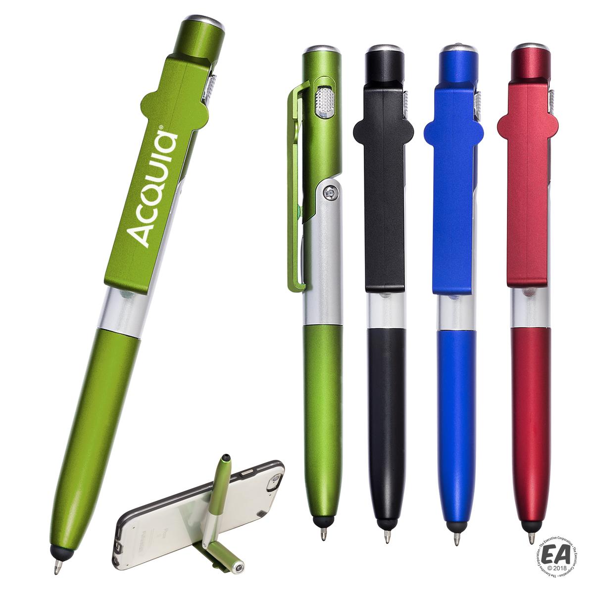 Promotional 4-in-1 Multi-Purpose Stylus Pen | Branded Stylus Pens ...