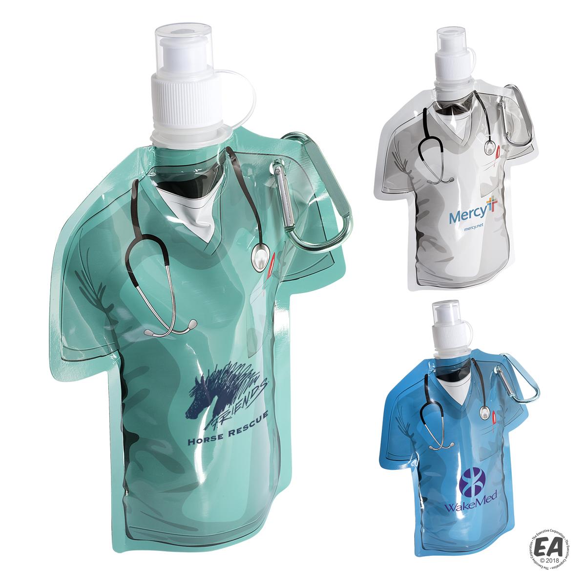 Promotional Medical Scrubs 16 oz. Water Bottle | Customized Water ...