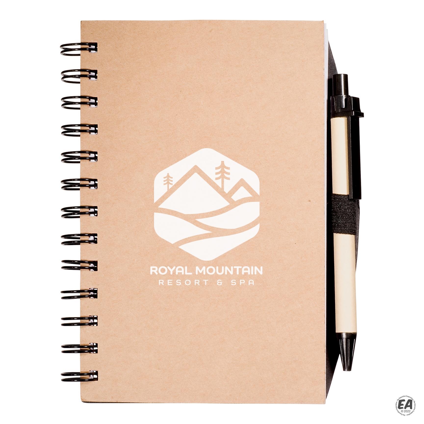 Promotional Eco Easy Notebook & Pen Combo | Customized Notebook Pen ...