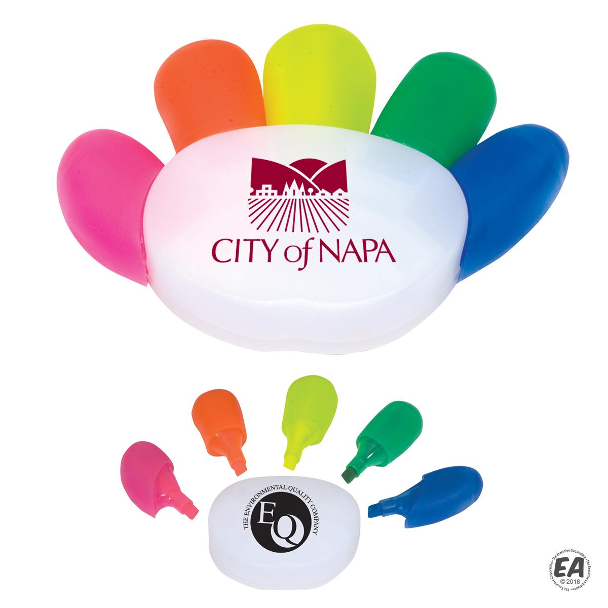 Customized High-Five Highlighters | Custom Highlighters | Branded High ...