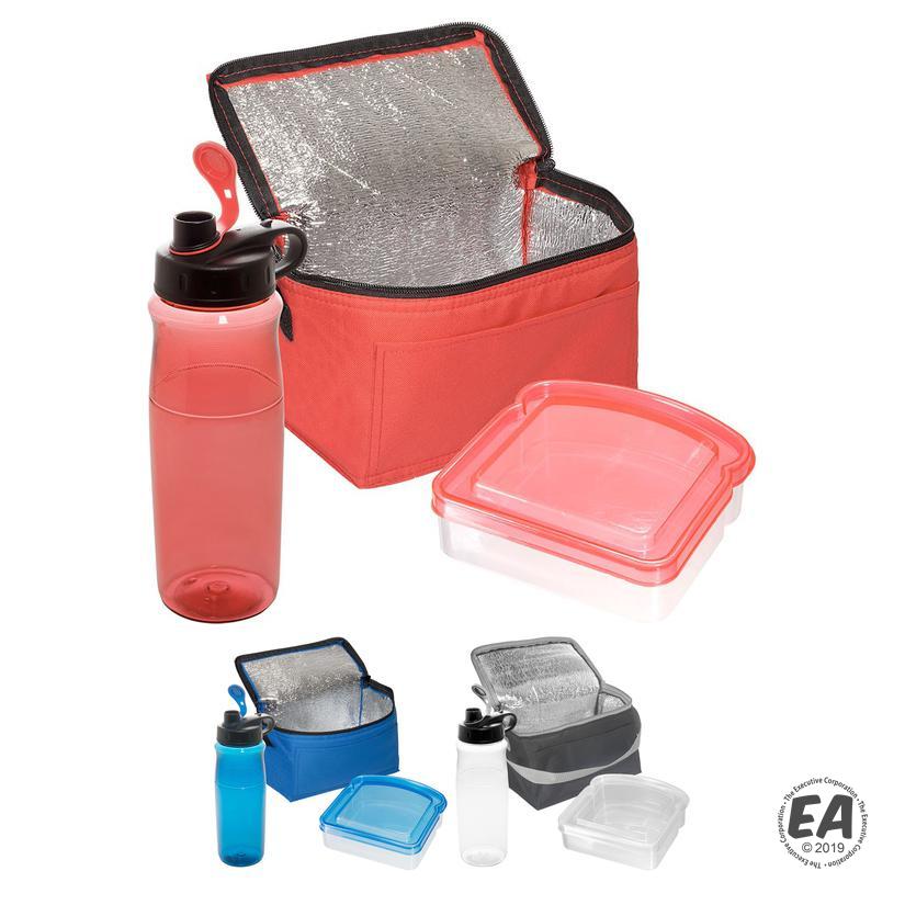 Branded Cool Gear Lunch Set Combo | Customized Lunch Container Kits ...
