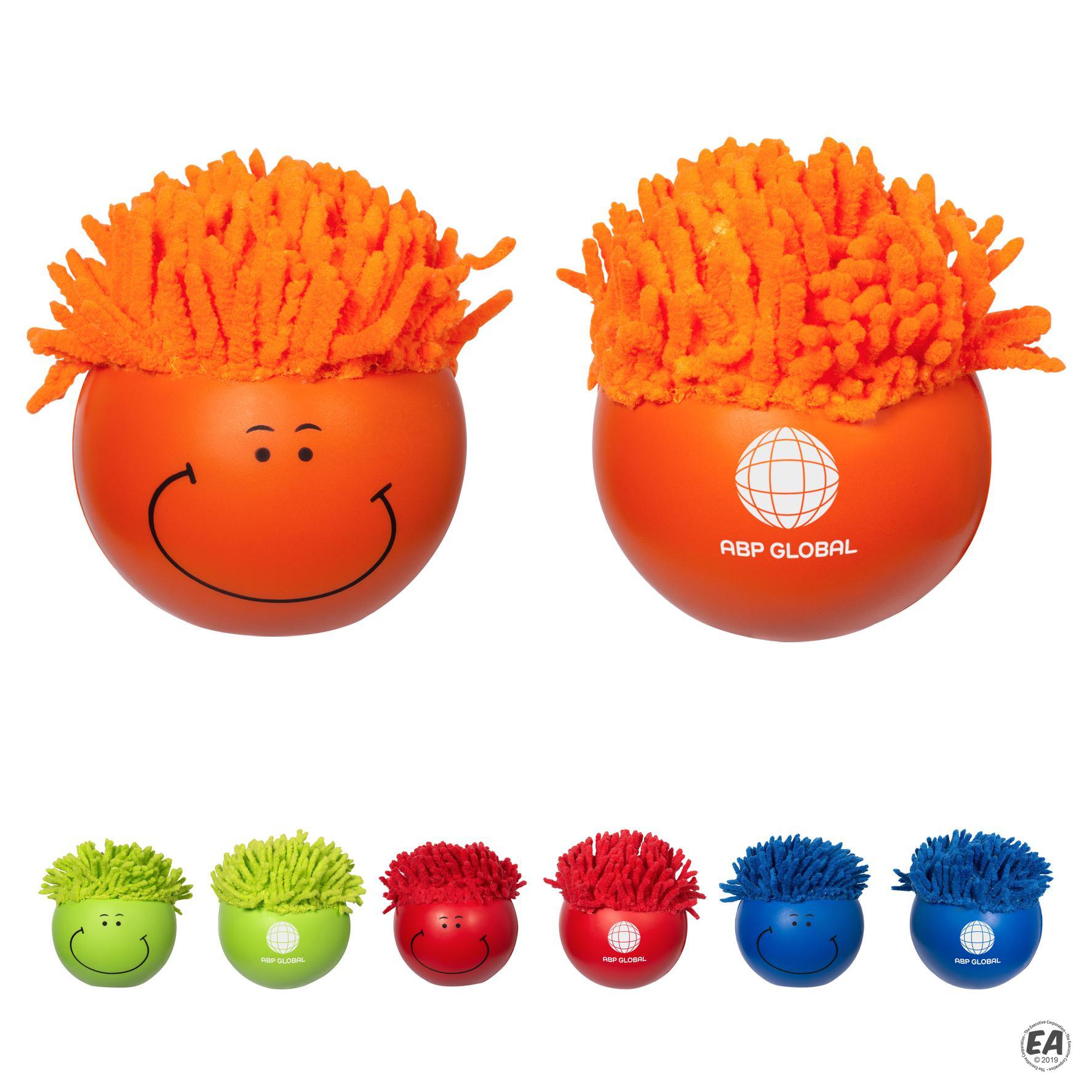 Promotional MopToppers Stress Reliever Solid Colors | Customized Stress ...