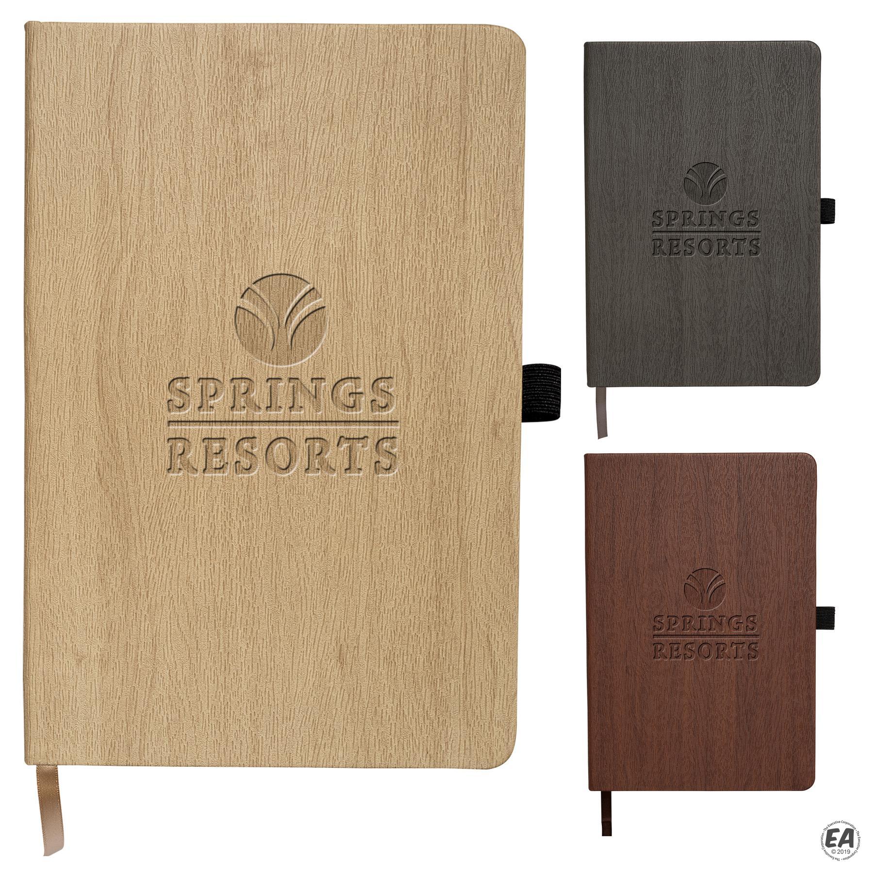 Promotional Woodgrain Journal | Branded Journals | Custom Woodgrain ...