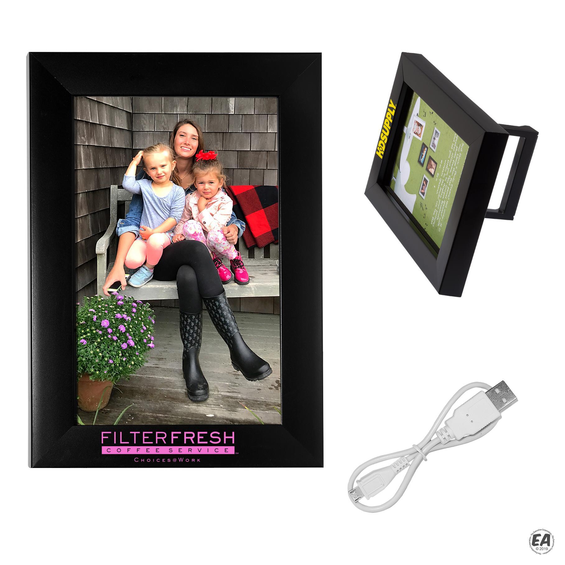 Customized 4x6 Wireless Speaker and Picture Frame | Promotional Plastic ...