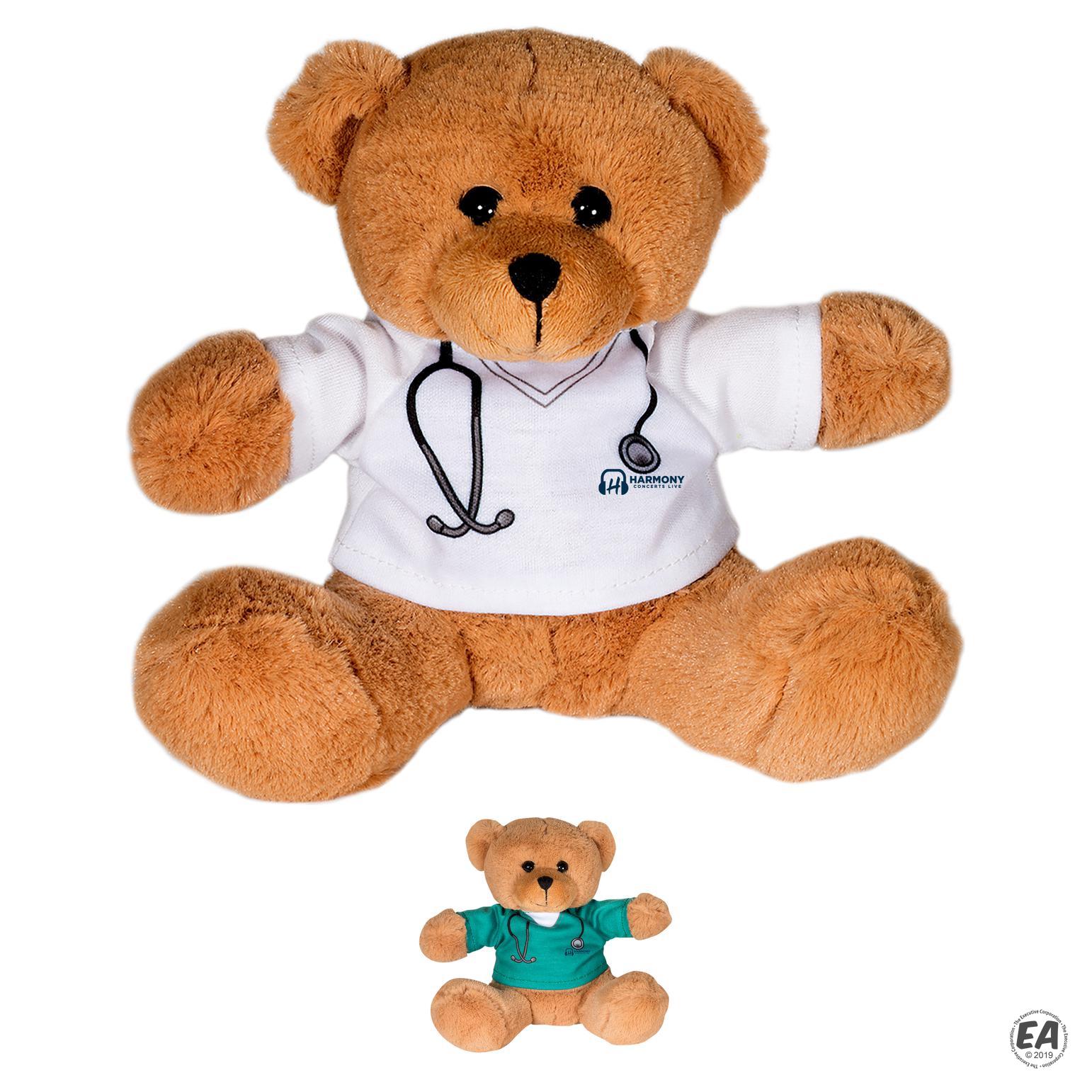 Promotional 7 Doctor or Nurse Plush Bear | Customized Stuffed Animals ...