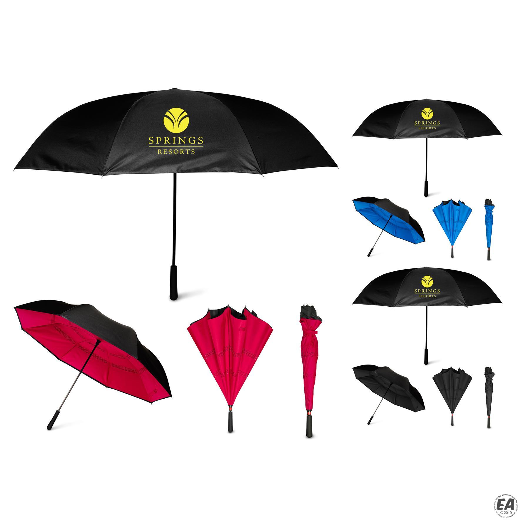 Custom 54 Inversion Umbrella | Branded Umbrellas | Promotional 54 ...